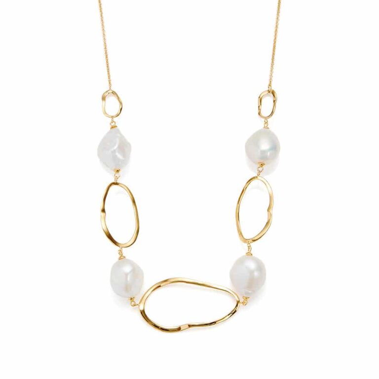 Cornwall Gold - Baroque Necklace
