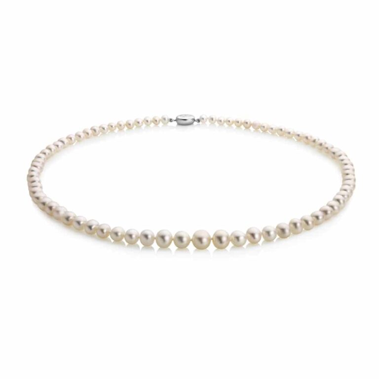 Cornwall Gold - Graduated Pearl Necklace