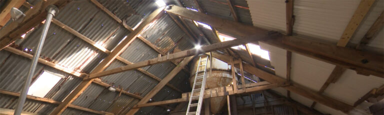 Cornwall Gold - THE TOLGUS TIN MILL ROOF: STAGE TWO